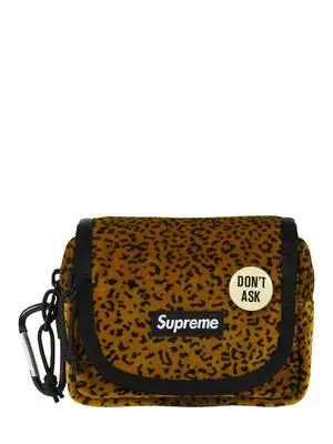 Supreme Velvet Mini Pouch - Tan