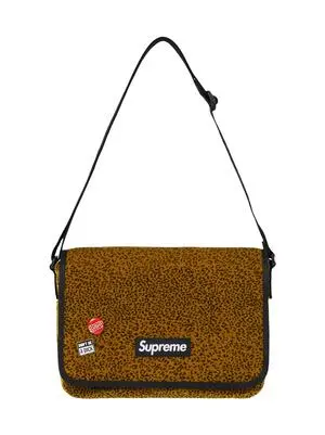 Supreme Velvet Small Messenger Bag - Tan