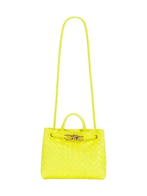 Bottega Veneta Small Andiamo - Yellow