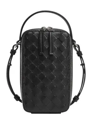 Bottega Veneta Phone Pouch - Black