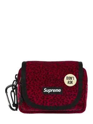 Supreme Velvet Mini Pouch - Red