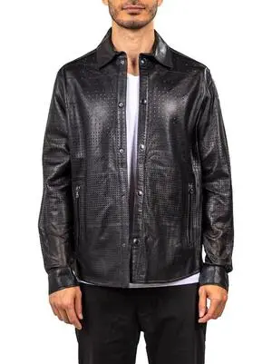 MACEOO Ascension Leather Jacket - Black