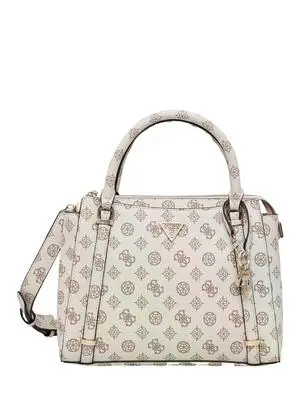 Guess Monogram Charm-detail Tote Bag - Neutrals