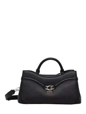 Guess Logo Detail Tote - Black