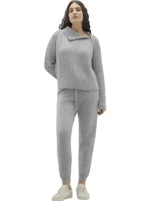 Naked Cashmere Aryana Cashmere Turtleneck Sweater Shadow Heather