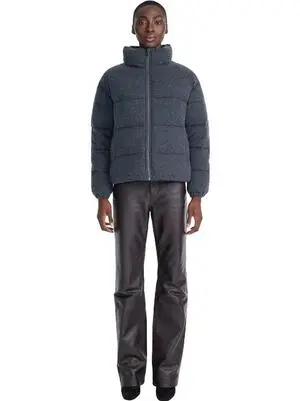 Naked Cashmere Cashmere Puffer Jacket - Charcoal