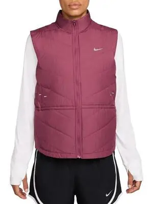 Nike Swift Therma-fit Running Vest - Sweet Beet/reflective Silver