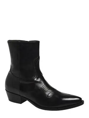To Boot New York Deacon Western Boots - Todi Nero