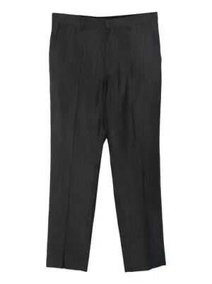 MAISON MARGIELA Tailored Pinstripe Trousers - Blue
