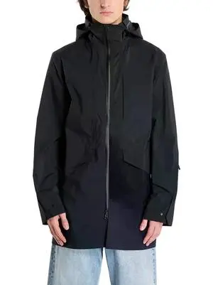 TILAK Zip-fastening Hooded Coat - Black