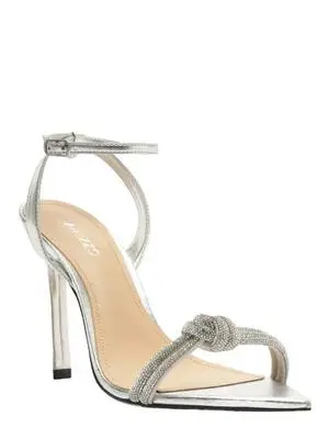 AREZZO Stella Ankle Strap Sandal - Silver