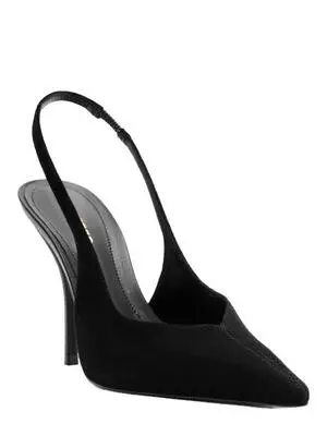 AREZZO Catherine Slingback Pointed Toe Pump Black