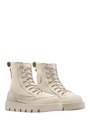 CONVERSE Chuck 70 Waterproof Leather High Top Sneakers - Papyrus/papyrus/papyrus