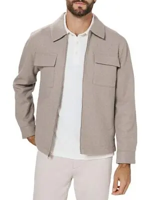 7 Diamonds Bleecker Zip-up Jacket - Tan