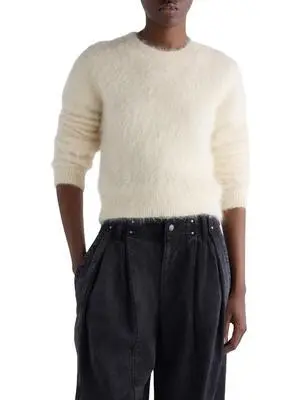 Isabel Marant Hermine Alpaca Blend Sweater - Ecru