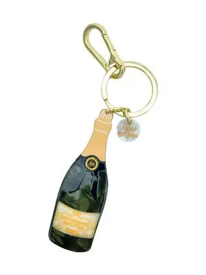 SOLAR ECLIPSE Hand-painted Champagne Charm - Green