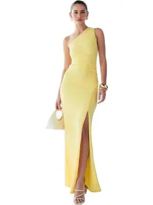 BWLDR BWLDR Letty Maxi Dress Lemon