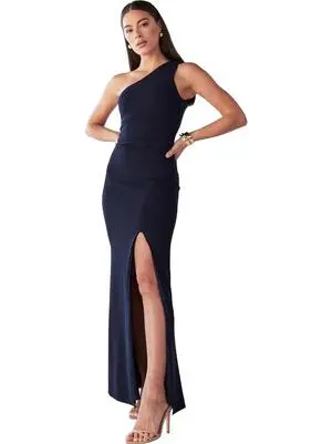 BWLDR Letty Maxi Dress - Navy Blue