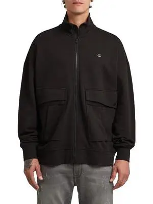 G-star Raw Rovic Zip-up Sweatshirt - Dark Black