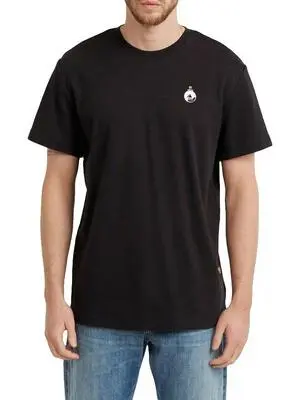 G-star Raw Trims Back Organic Cotton Graphic T-shirt - Dark Black