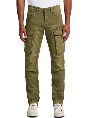 G-star Raw Rovic Zip 3d Tapered Fit Cargo Pants - Vintage Dust Dark Olive