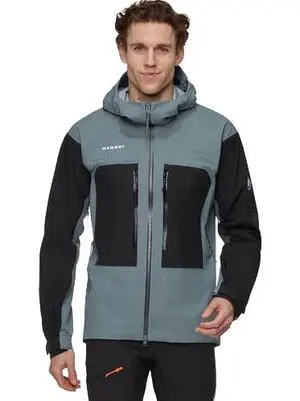 MAMMUT Taiss Hs Hooded Jacket - Strata/black