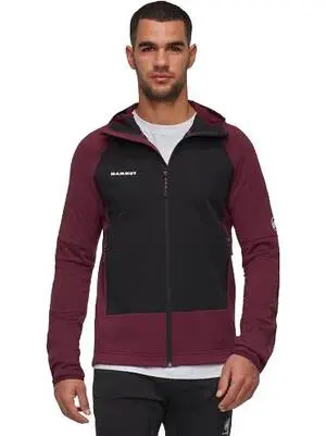 MAMMUT Massone Ml Full-zip Hooded Jacket - Vin/black