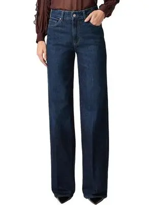 Paige Sasha High-waist Wide-leg Jeans - Dwell