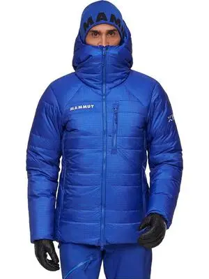 MAMMUT Eiger Nordwand Advanced Down Hooded Jacket - Eiger Blue