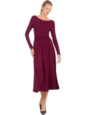 SUPER NATURAL BY SECRET MISSION Florence Dress - Garnet