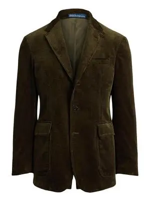 Polo Ralph Lauren 8-wale Corduroy Three-button Blazer - Dark Loden