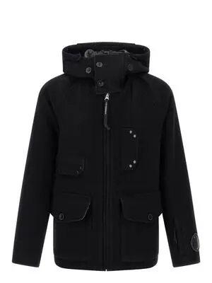 C.P. COMPANY Medium Jacket In Duffel - Black