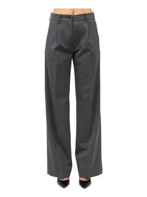 NINE:INTHE:MORNING Straight Leg Pants - Grey