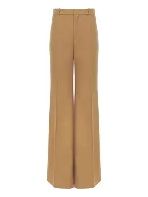 Chloé Flared Tailored Pants - Nut