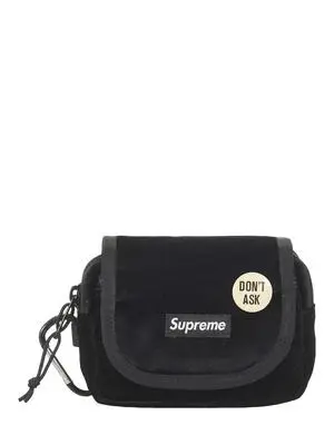 Supreme Velvet Mini Pouch - Black
