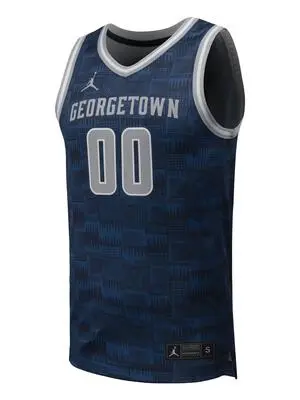 JORDAN Georgetown Basketball College Replica Jersey - Blue