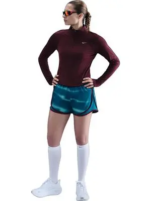 Nike Tempo Dri-fit Mid-rise Brief-lined Running Shorts - Blue