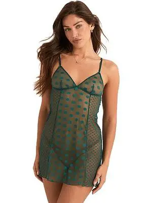 Victoria's Secret Adore Me Nanette Slip - Green