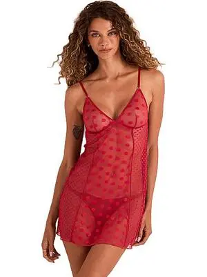 Victoria's Secret Adore Me Nanette Slip - Red