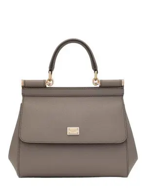 Dolce & Gabbana Small Sicily Handbag - Beige