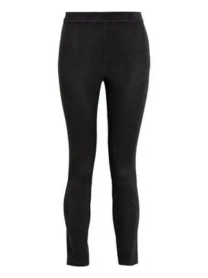 Theory Adbelle Suede Leggings - Black