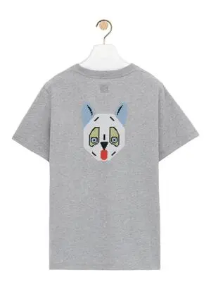 Loewe Regular Fit T-shirt - Grey Melange