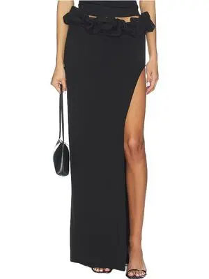 Nbd Zoya Maxi Skirt - Black