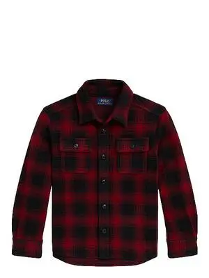 Polo Ralph Lauren Long Sleeve Plaid Shirt Jacket - Lodge Shadow Plaid