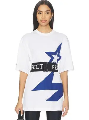 Perfect Moment Oversized Logo T-shirt - Lucent White