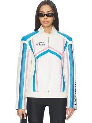 Perfect Moment Racer Jacket - Lucent White