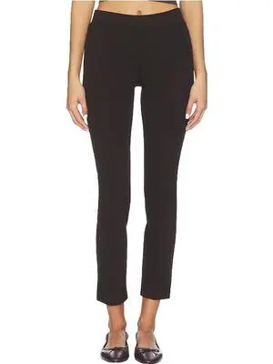 Donni. The Rib Straight Pant - Espresso