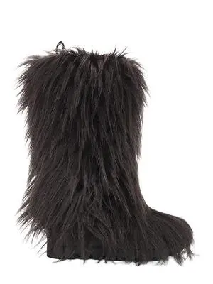 Goldbergh Leonora Faux High Snowboot - Black