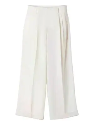 LANVIN Pleated Trousers - White