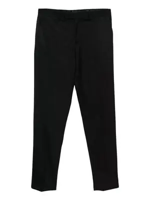 LARDINI High-waisted Trousers - Black